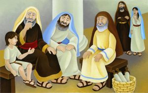 Jesus as 12 year old – Michele Nidenoff